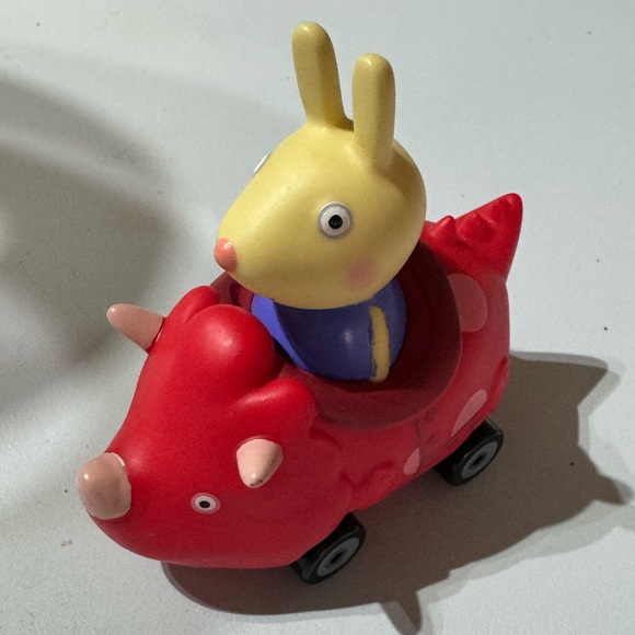 Peppa Pig | Toys | Peppa Pig Richard Rabbit Dinosaur Car Toy | Poshmark